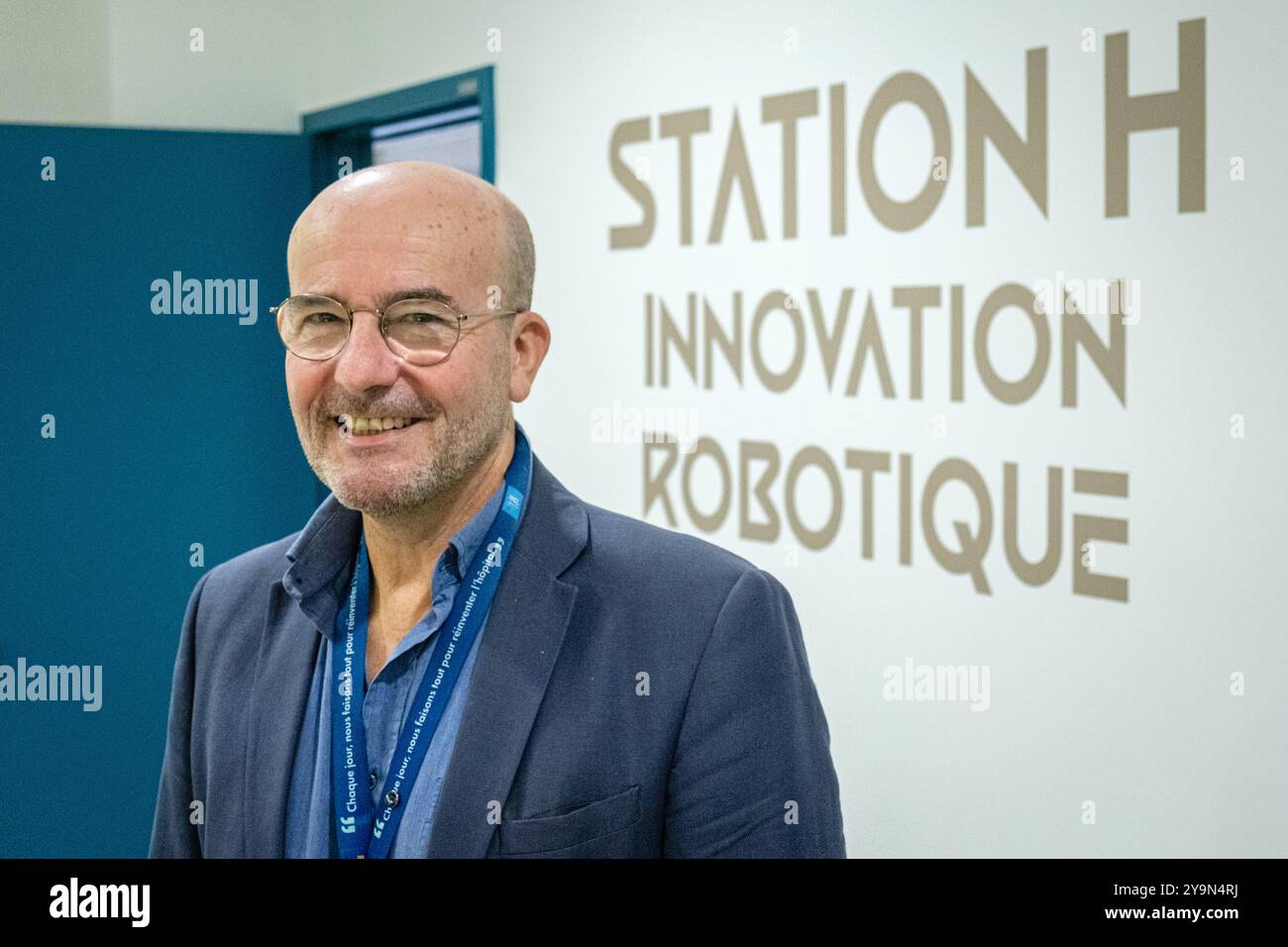 Portrait of Marc Colombel, surgeon at Edouard Herriot Hospital and ...