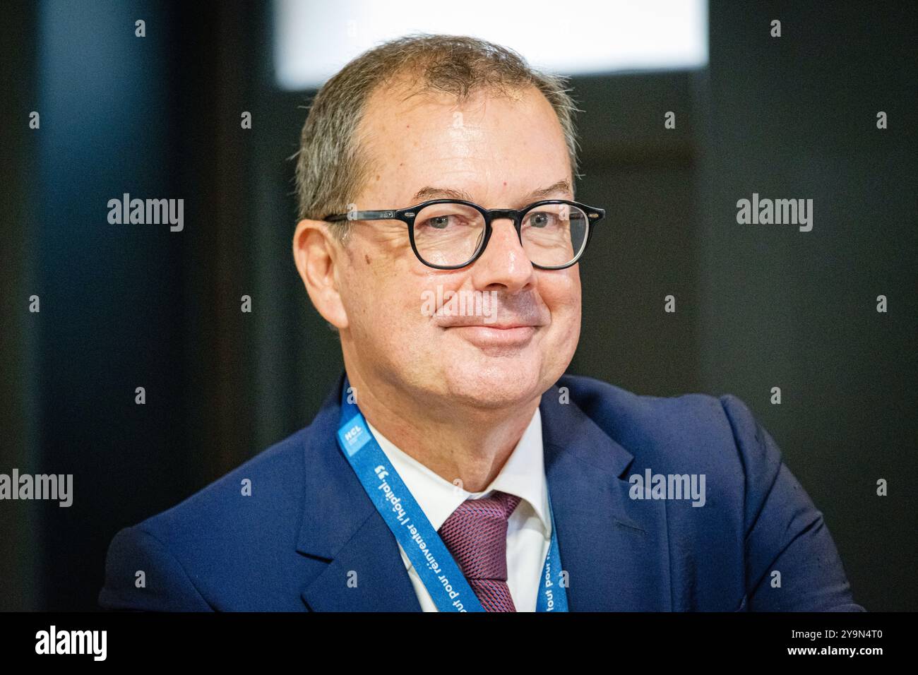 Portrait of Raymond Le Moign, Director of the HCL Hospices Civils de ...