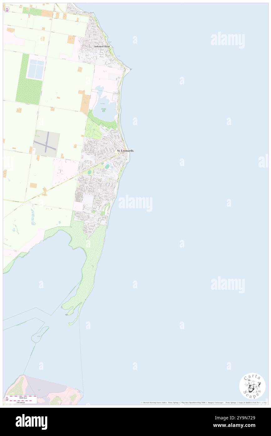 Coles Channel, , AU, Australia, Victoria, S 38 11' 12'', N 144 43' 19 ...