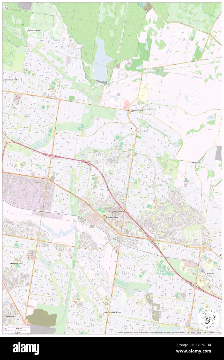 Maramba Primary School, Casey, AU, Australia, Victoria, S 38 0' 8'', N ...