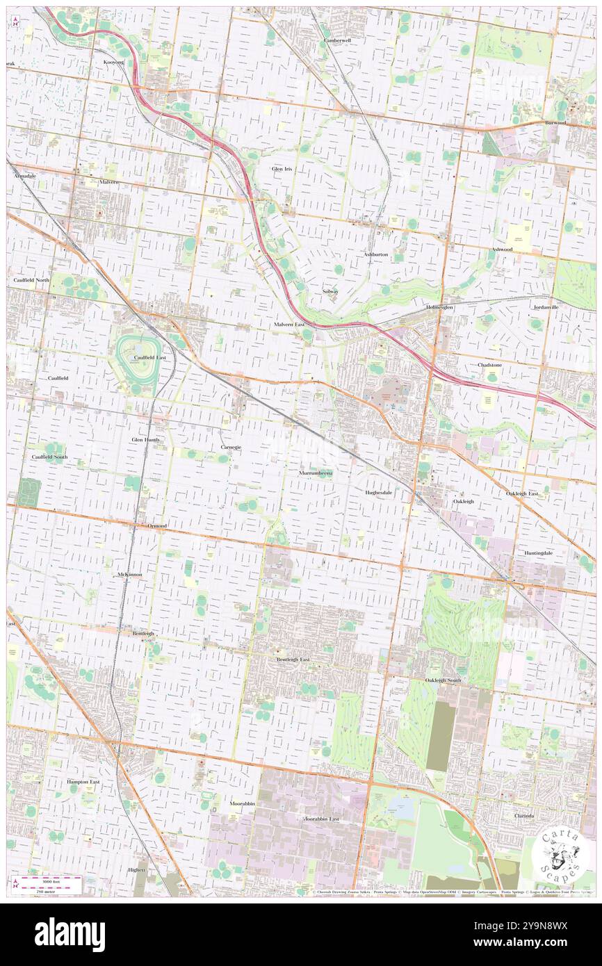 Murrumbeena Park, Glen Eira, AU, Australia, Victoria, S 37 53' 38'', N ...