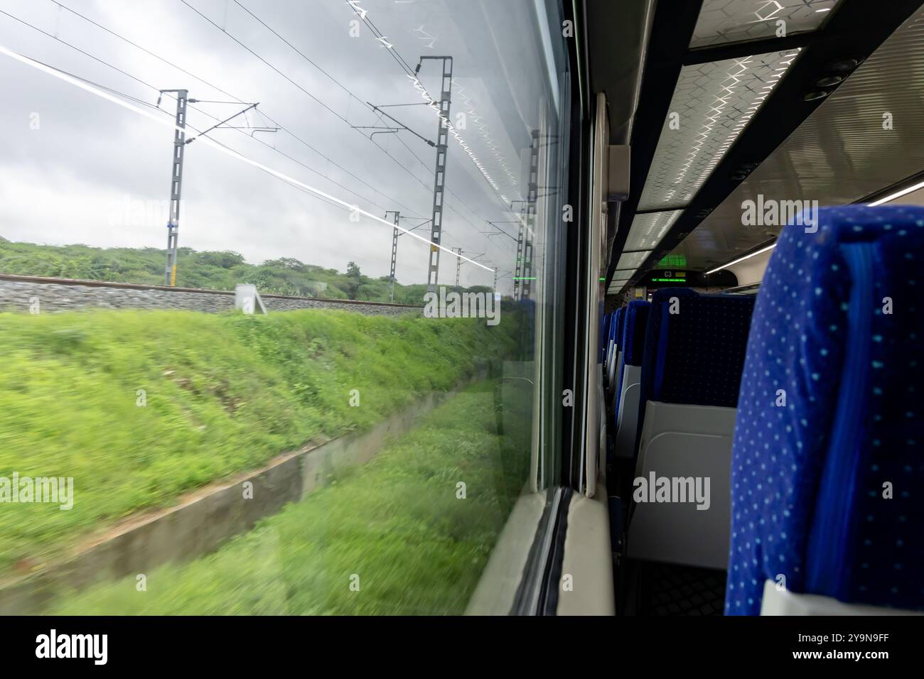 Indian train window hi-res stock photography and images - Alamy