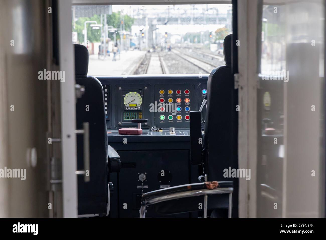 Train control panel hi-res stock photography and images - Alamy