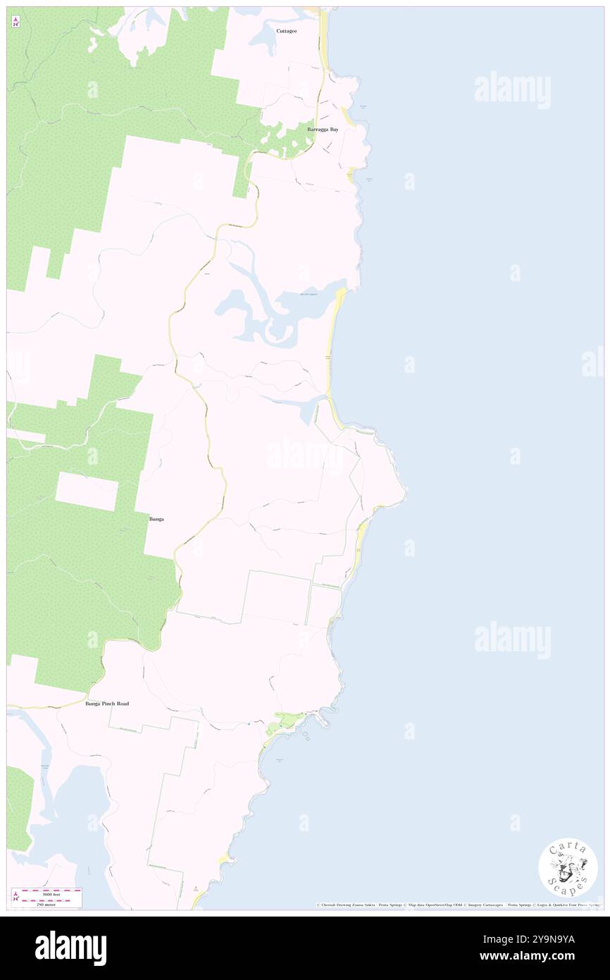 Bunga Lake, , AU, Australia, New South Wales, S 36 32' 54'', N 150 3' 4 ...