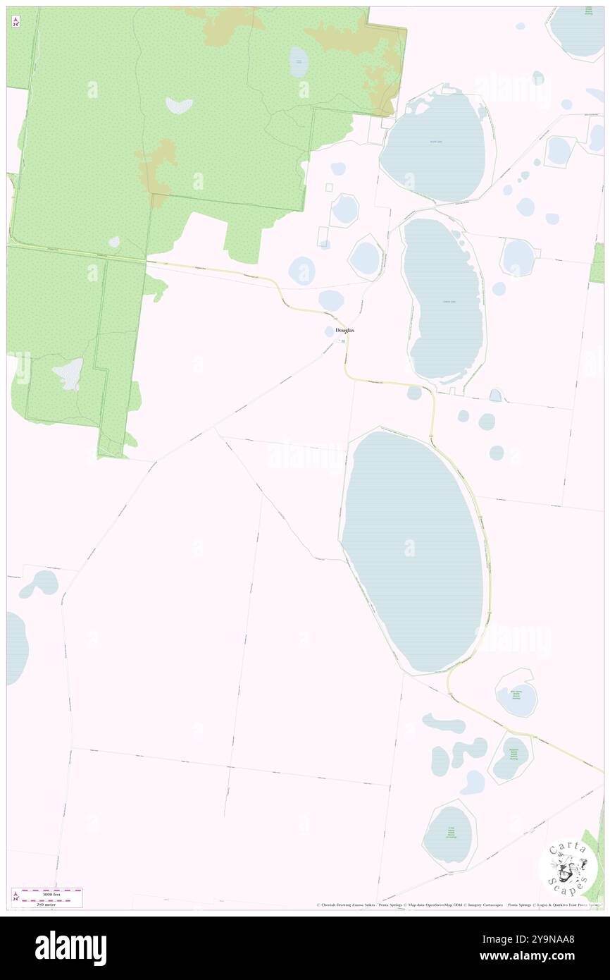 Map of west wimmera Cut Out Stock Images & Pictures - Alamy