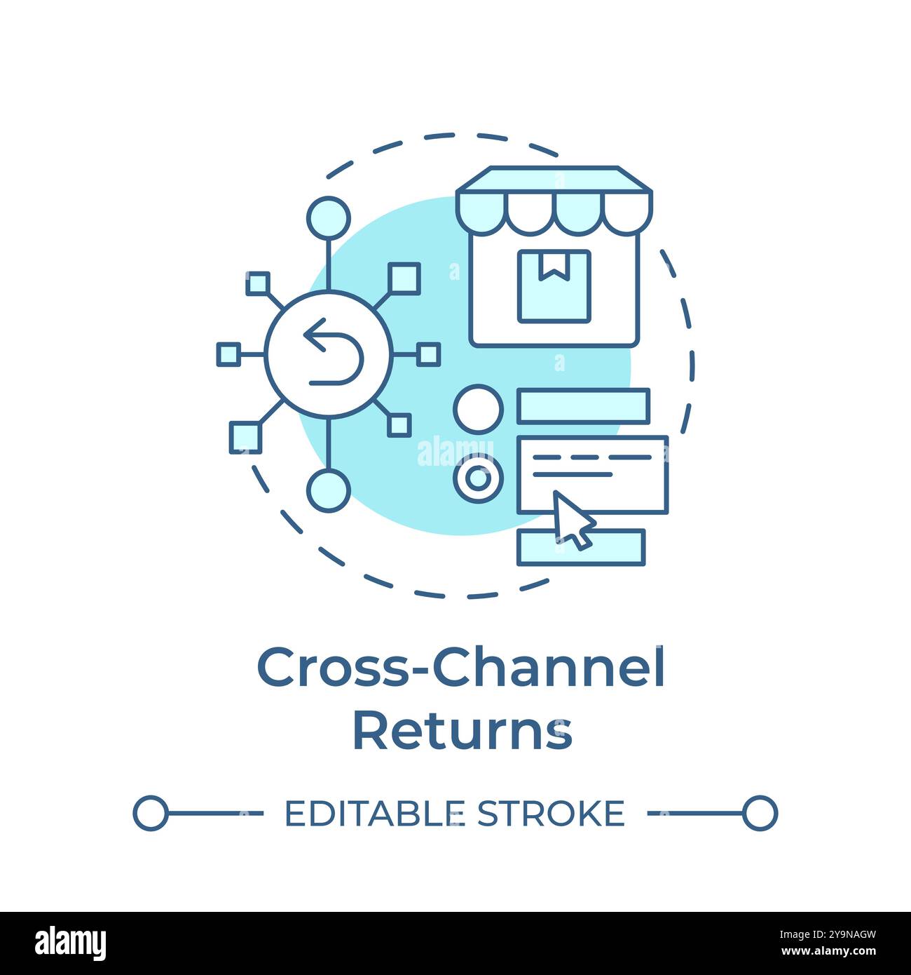 Multi channel strategy Stock Vector Images - Alamy