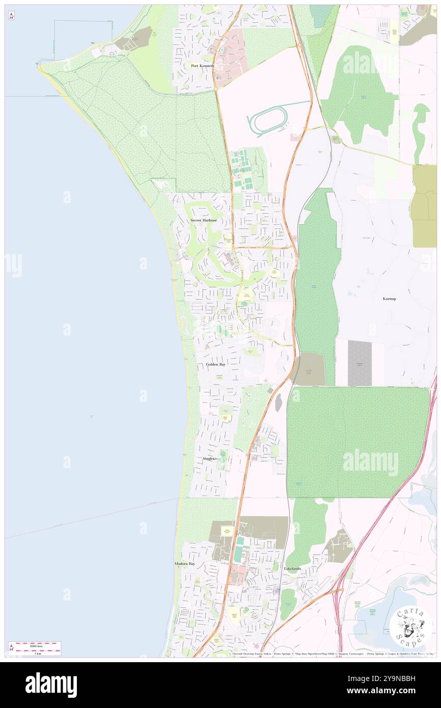 Rhonda Scarrott Oval, , AU, Australia, Western Australia, S 32 25' 22 ...