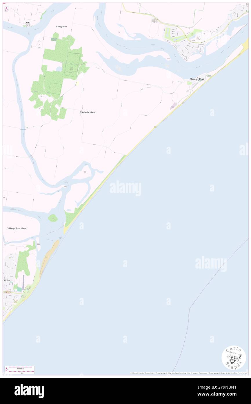Luthrie Bay, , AU, Australia, New South Wales, S 31 55' 59'', N 152 37 ...