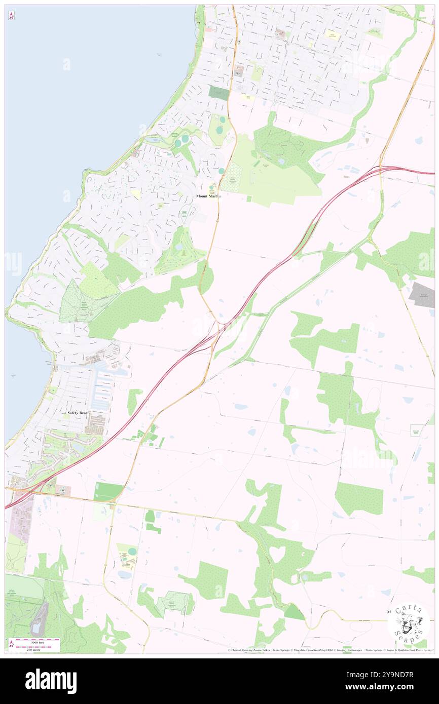 Dalkeith, Mornington Peninsula, AU, Australia, Victoria, S 38 17' 59 ...