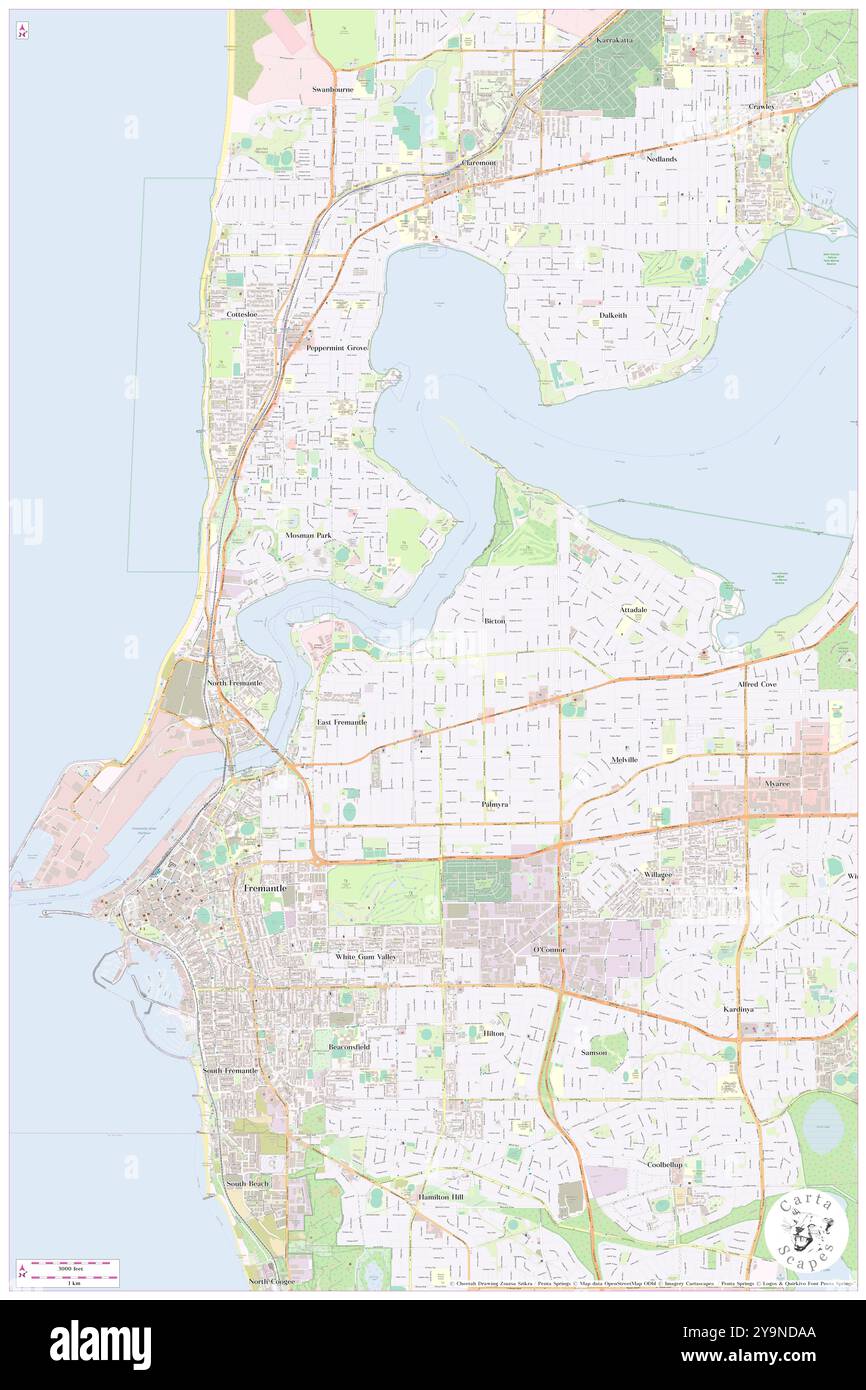 Rob Campbell Park, Melville, AU, Australia, Western Australia, S 32 1 ...