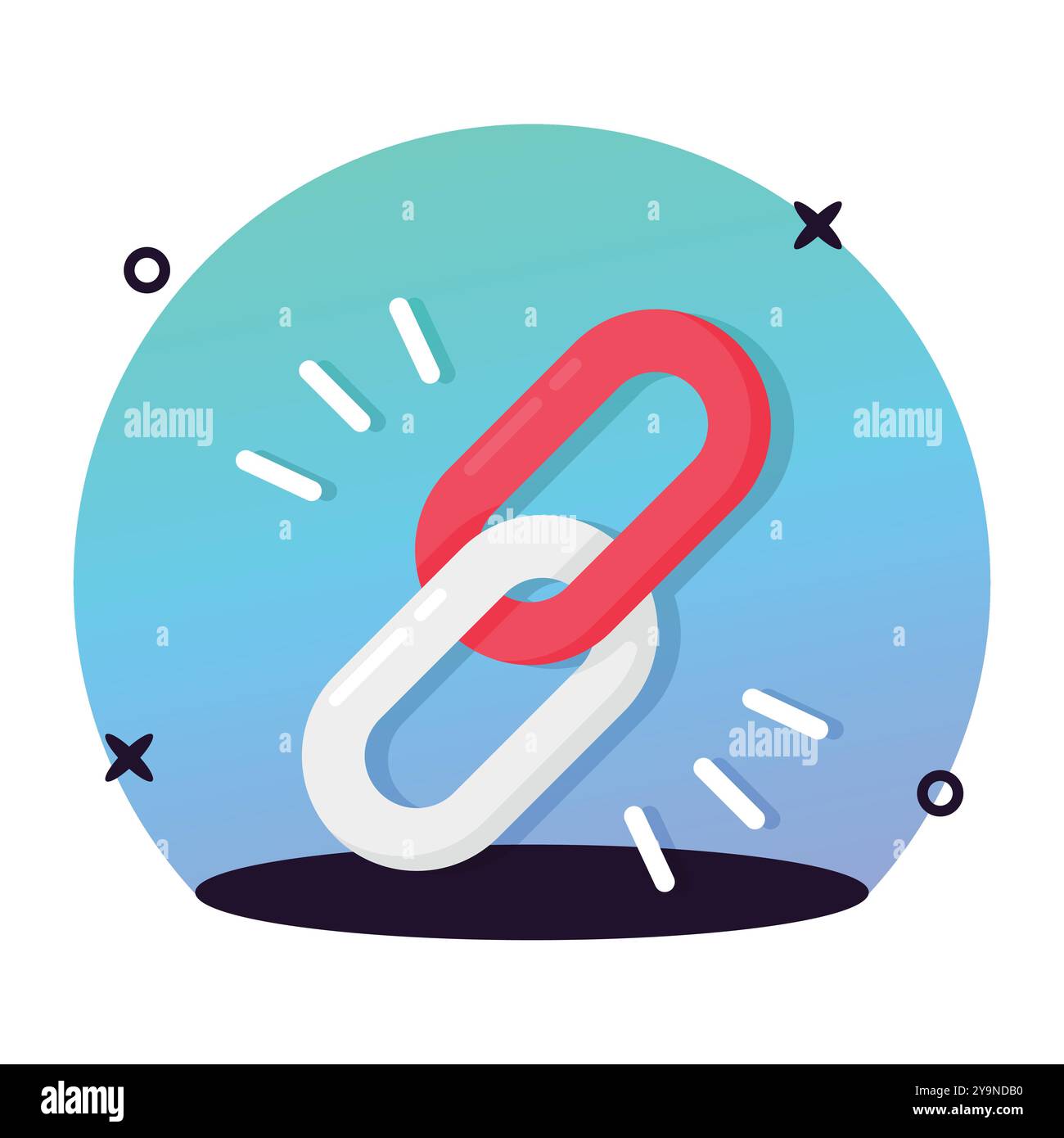 Chainlink connection Stock Vector Images - Alamy