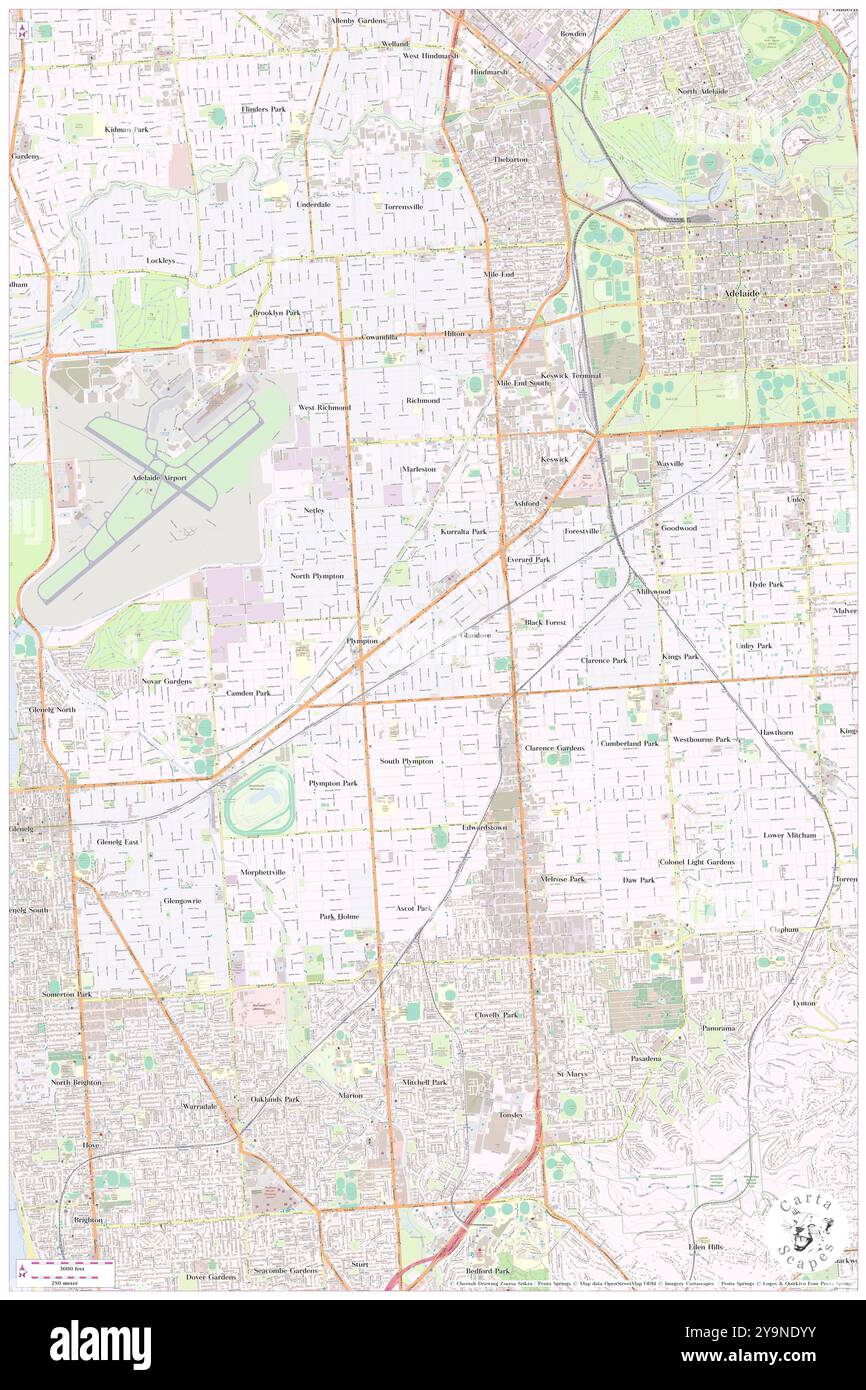 Beckman Street Tram Stop, City of West Torrens, AU, Australia, South ...