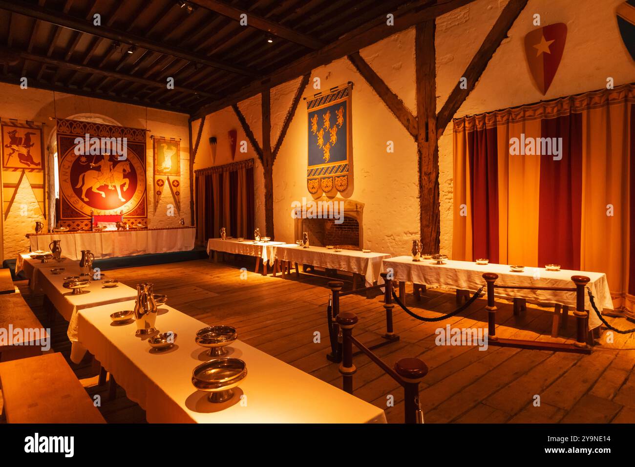 Inside dover castle hi-res stock photography and images - Alamy