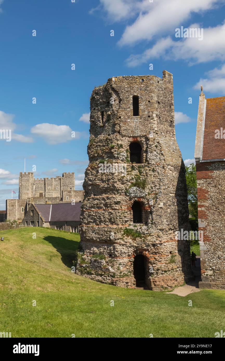 The roman pharos aka roman lighthouse hi-res stock photography and ...
