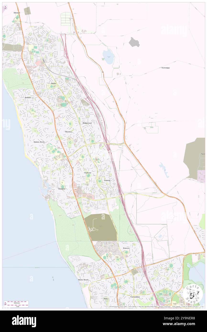 Ormiston Park, , AU, Australia, Western Australia, S 31 40' 32'', N 115 ...