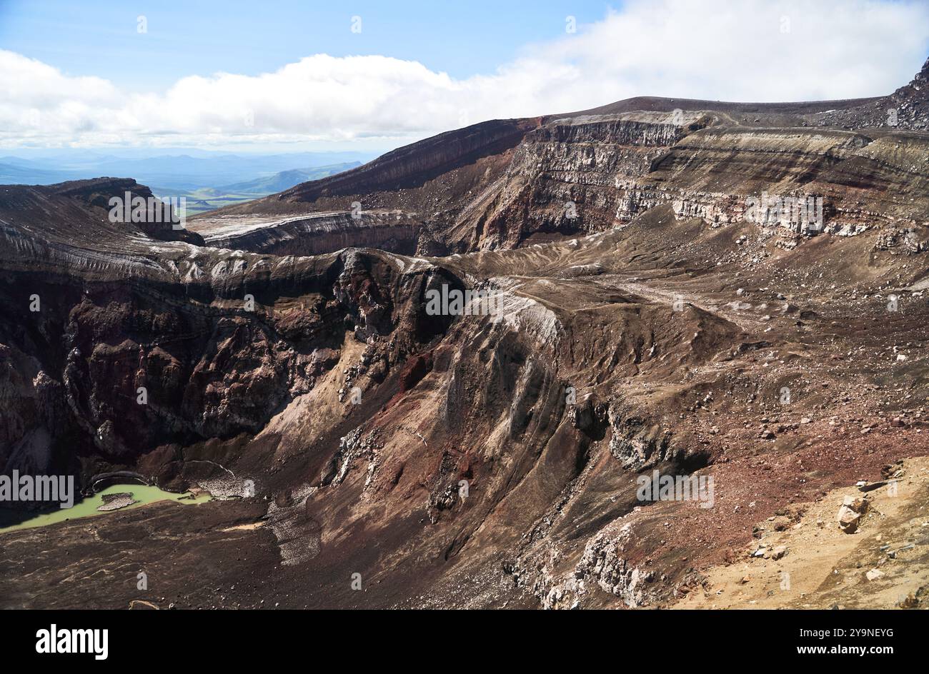 Gorely volcano. Experience the Stunning and Majestic View of a Volcanic ...