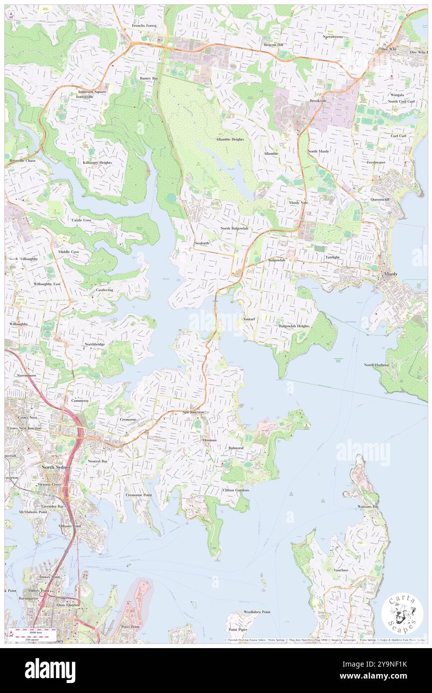 The Spit Reserve, Mosman, AU, Australia, New South Wales, S 33 48' 25 ...
