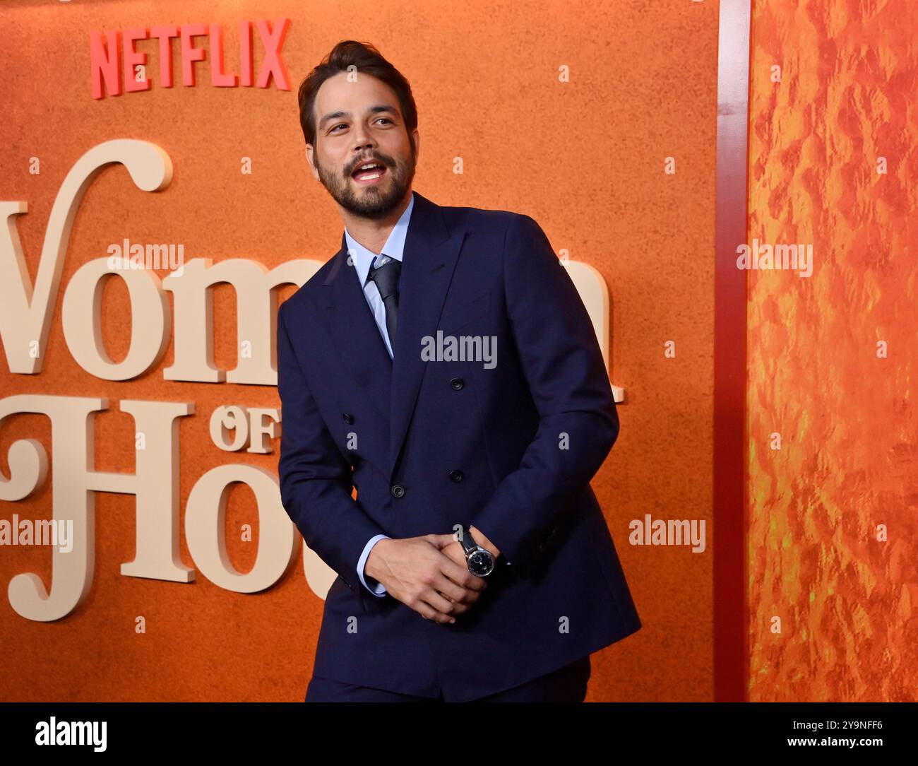 Cast member Daniel Zavatto attends the premiere of Netflix's dramatic ...