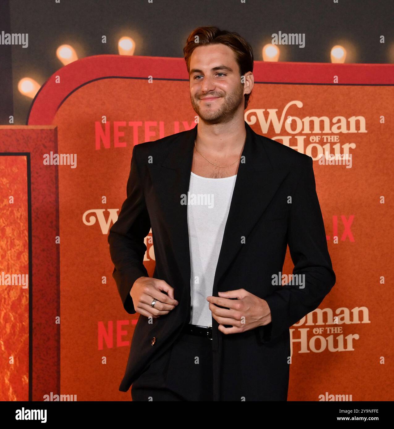 Cast member Matt Visser attends the premiere of Netflix's dramatic crime movie "Woman of the ...