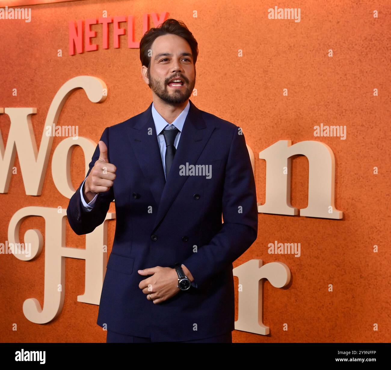 Cast member Daniel Zavatto attends the premiere of Netflix's dramatic ...
