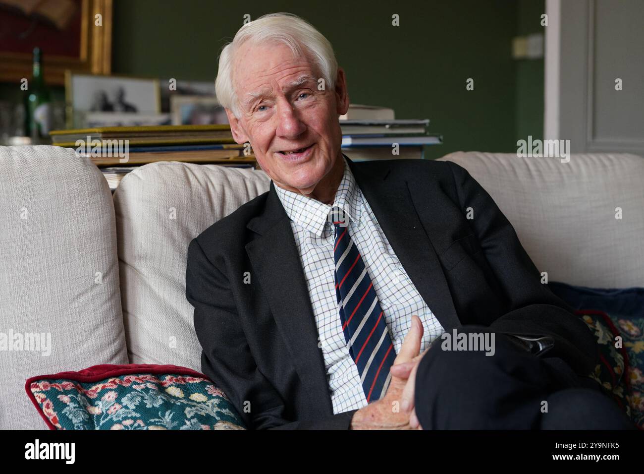 Lord Robin Butler speaking to the PA news agency in London, ahead of ...