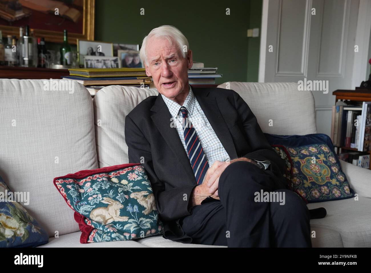 Lord Robin Butler speaking to the PA news agency in London, ahead of ...