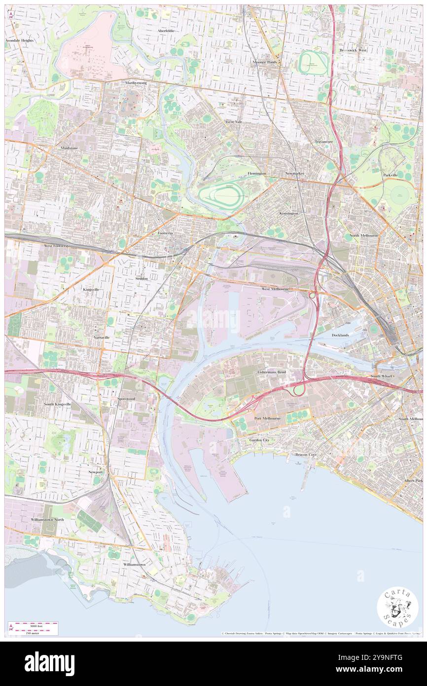 Coode Island, Melbourne, AU, Australia, Victoria, S 37 48' 53'', N 144 ...
