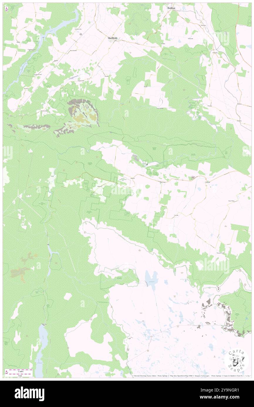 Mole Creek, Meander Valley, AU, Australia, Tasmania, S 41 34' 41'', N ...