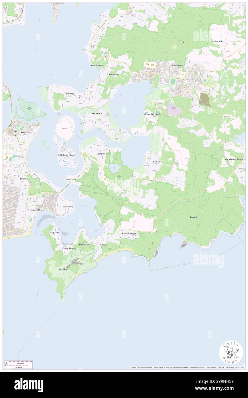 Cockle Bay Nature Reserve, , AU, Australia, New South Wales, S 33 30 ...