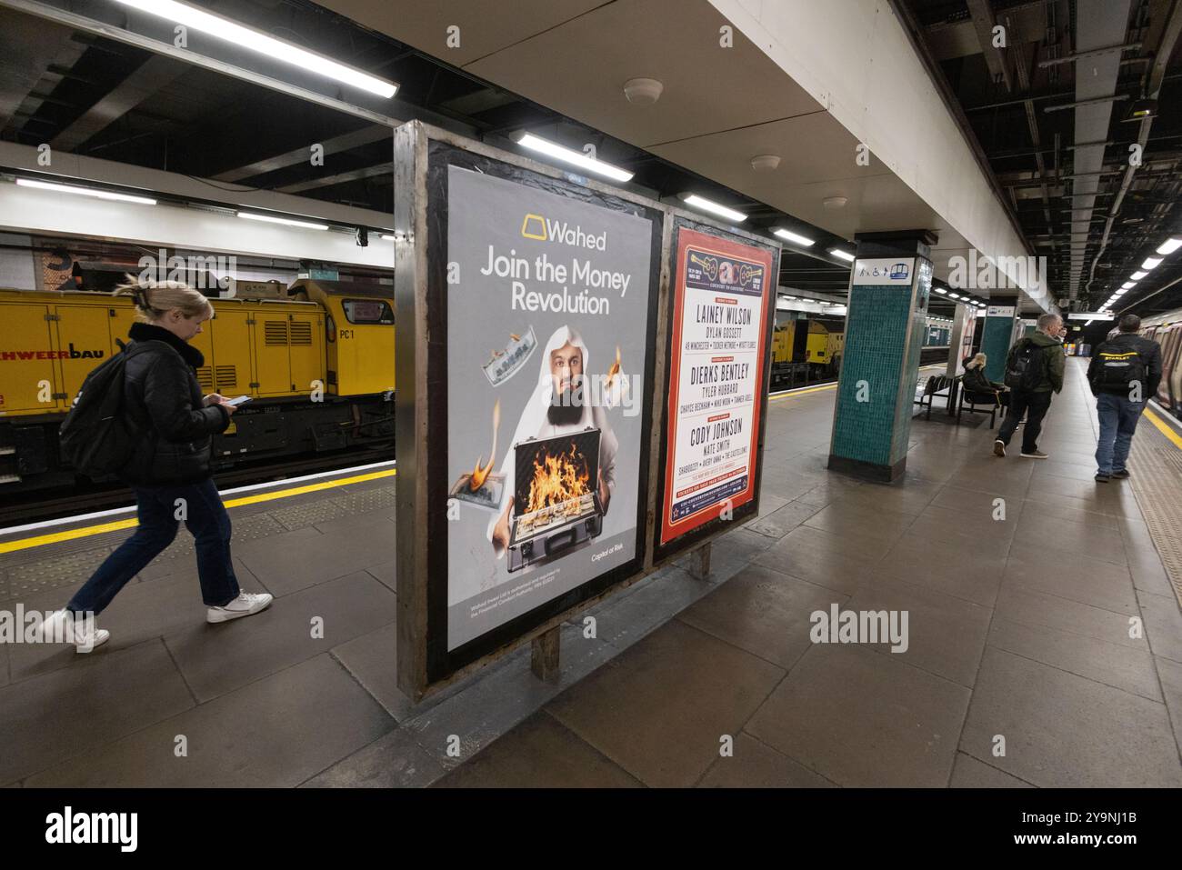 Transport for London (TfL) has been criticised for adverts on tubes ...