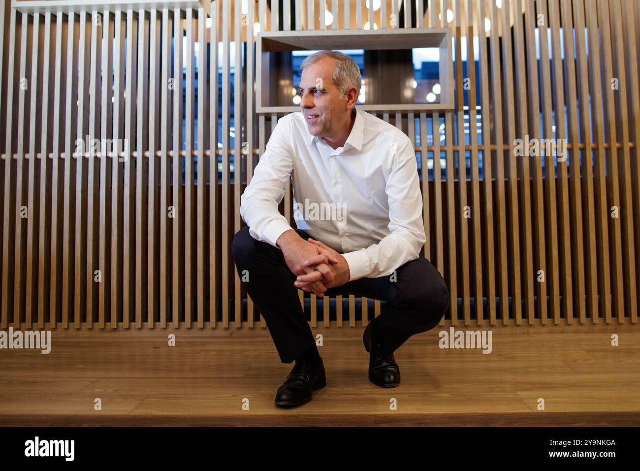 Berlin, Germany. 10th Oct, 2024. Stephan Schmitter, Managing Director of RTL, in the RTL capital ...