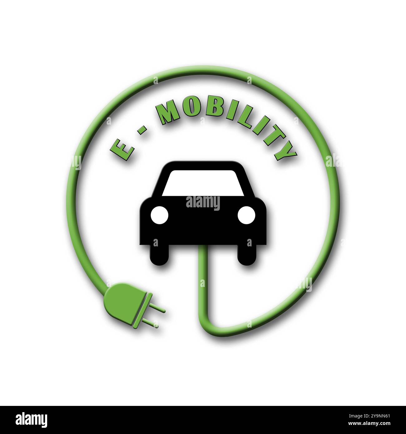 Futuristic logo symbol Cut Out Stock Images & Pictures - Alamy