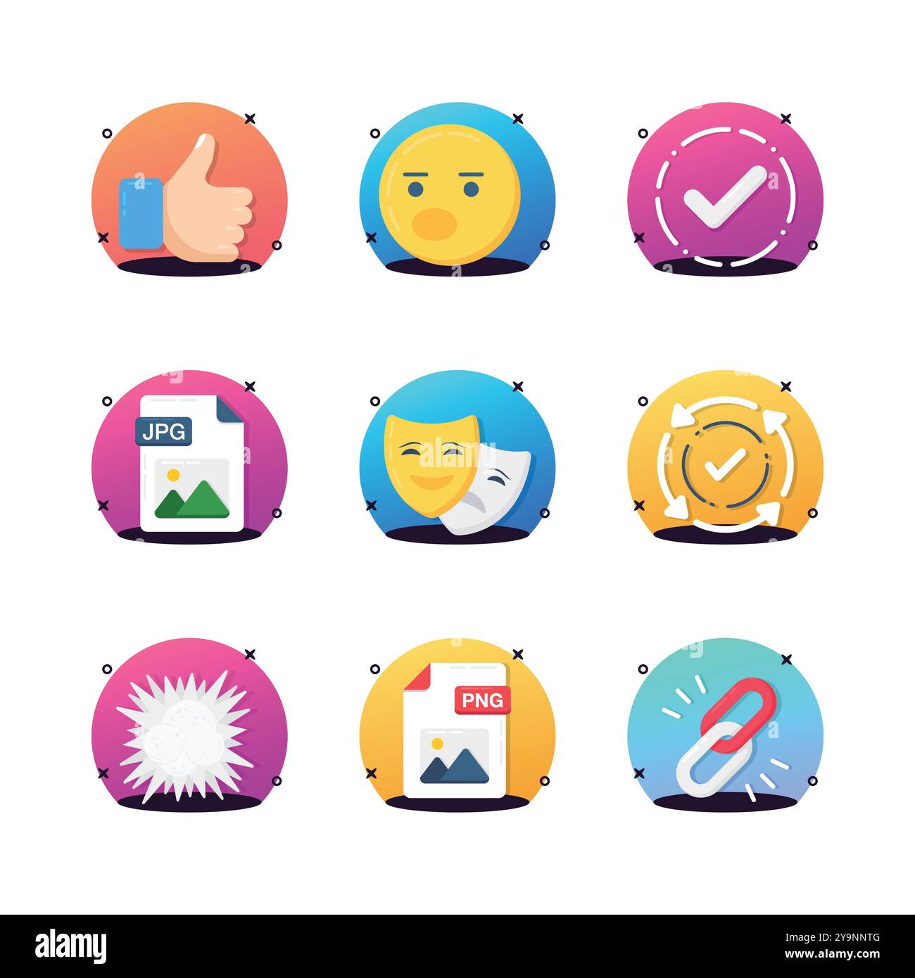 Random gesture Stock Vector Images - Alamy