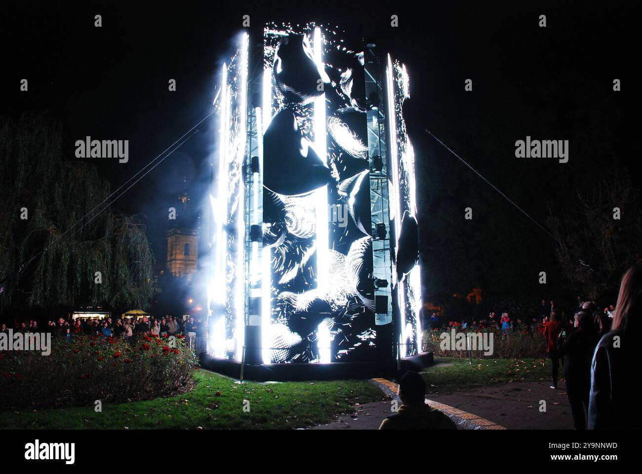 Start of 12th Signal Festival in Prague, Czech Republic, October 10 ...