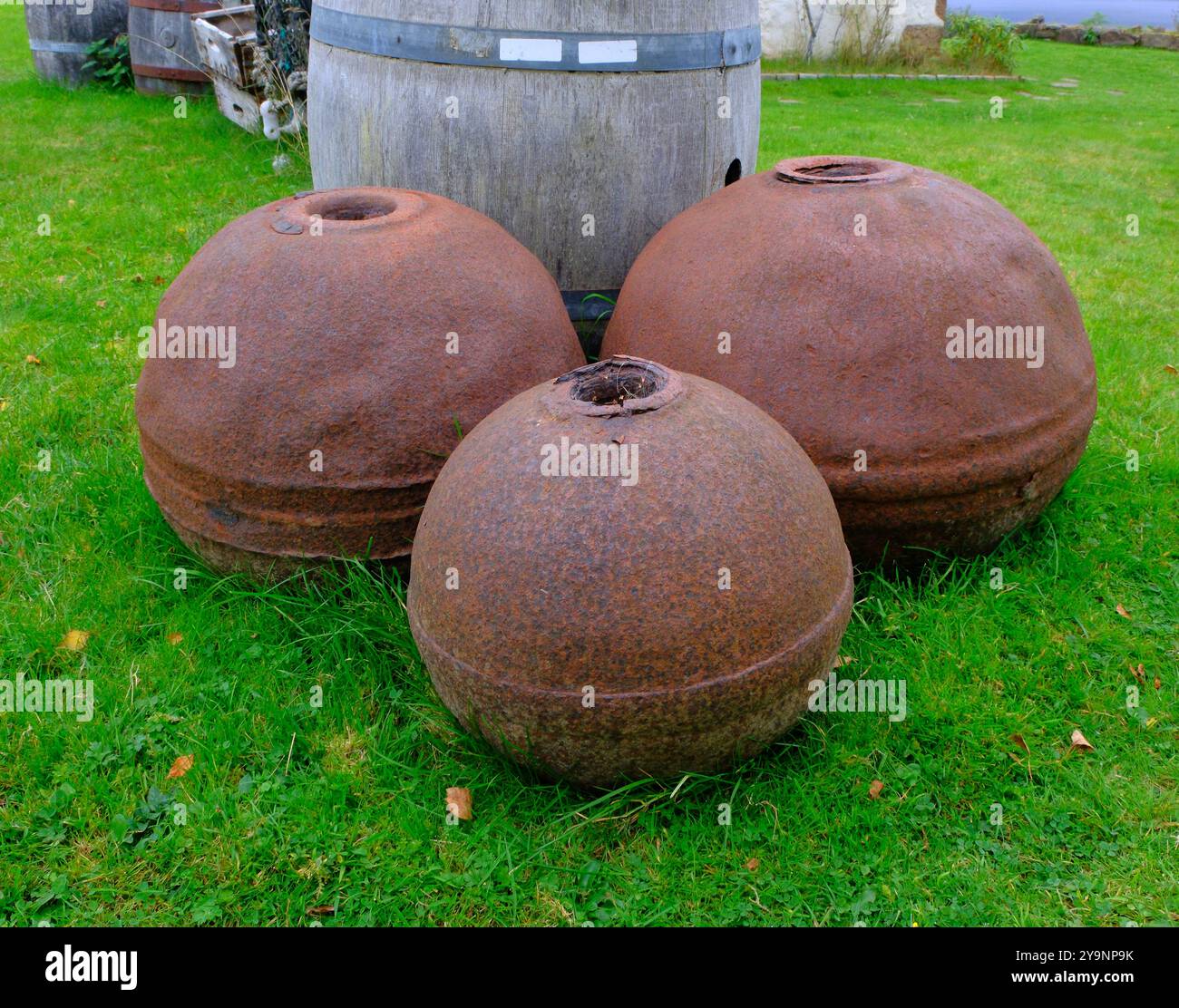 Rusty buoys hi-res stock photography and images - Alamy