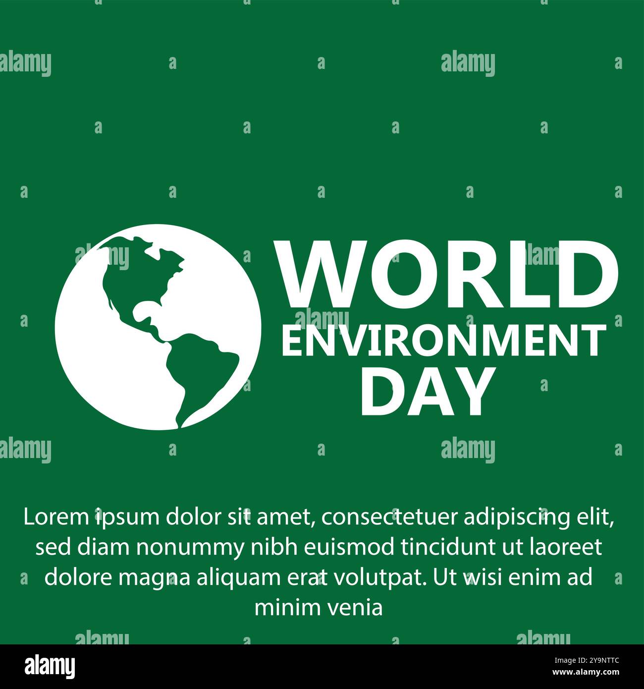 World Environment Day Stock Vector Image & Art - Alamy