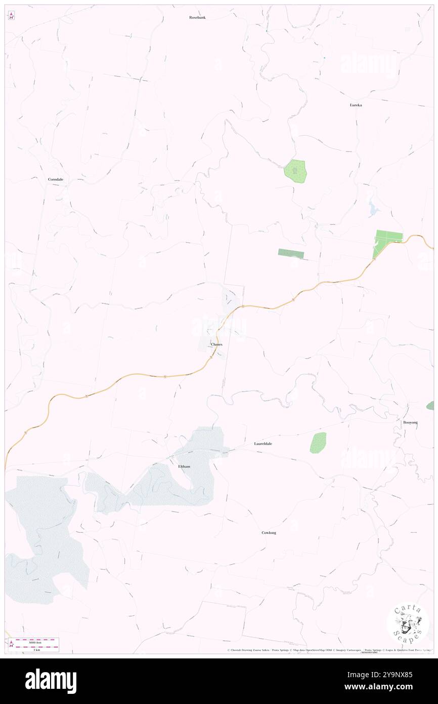 Booyong Road, , AU, Australia, New South Wales, S 28 43' 45'', N 153 24 ...
