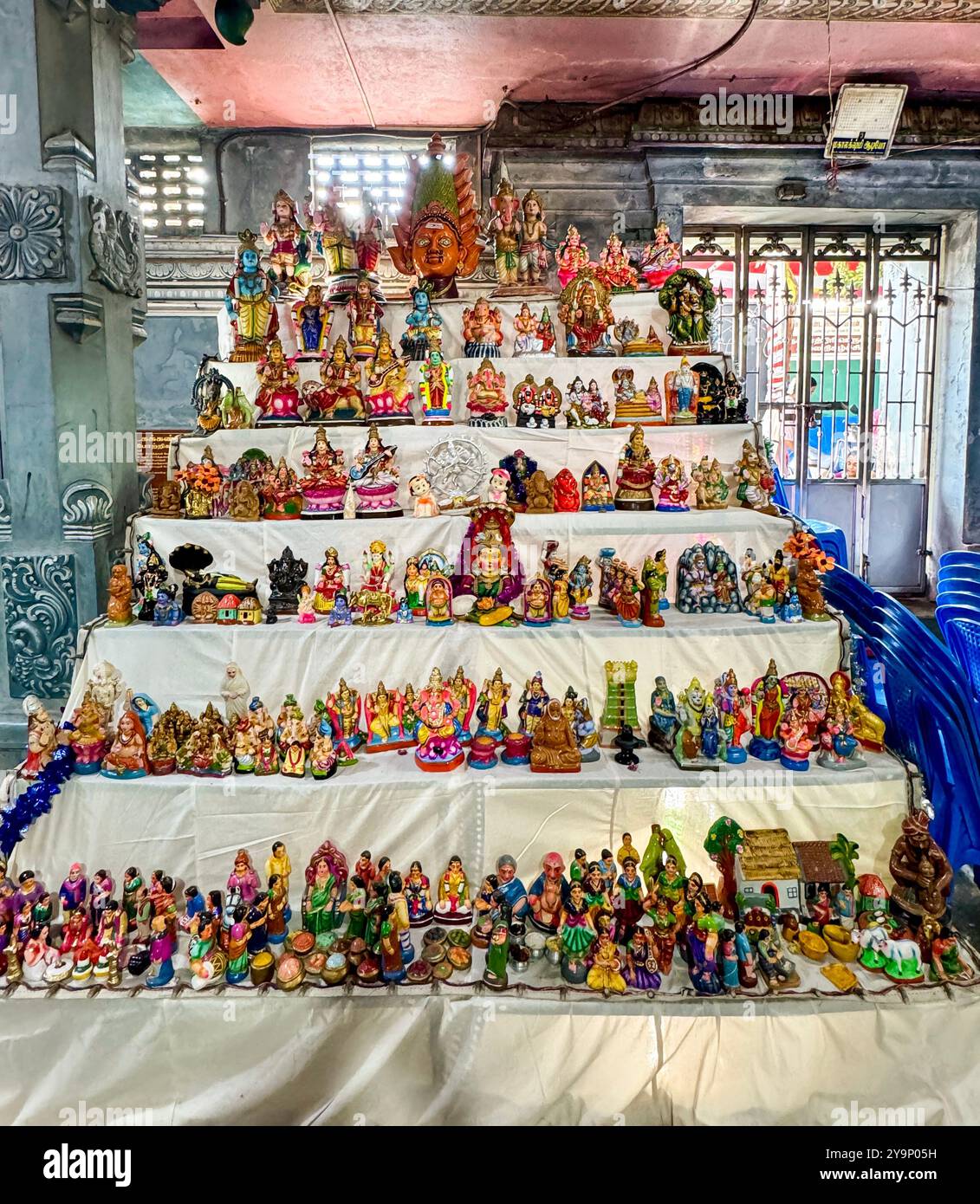The Golu festival of Navaratri celebrates the victory of good over evil ...