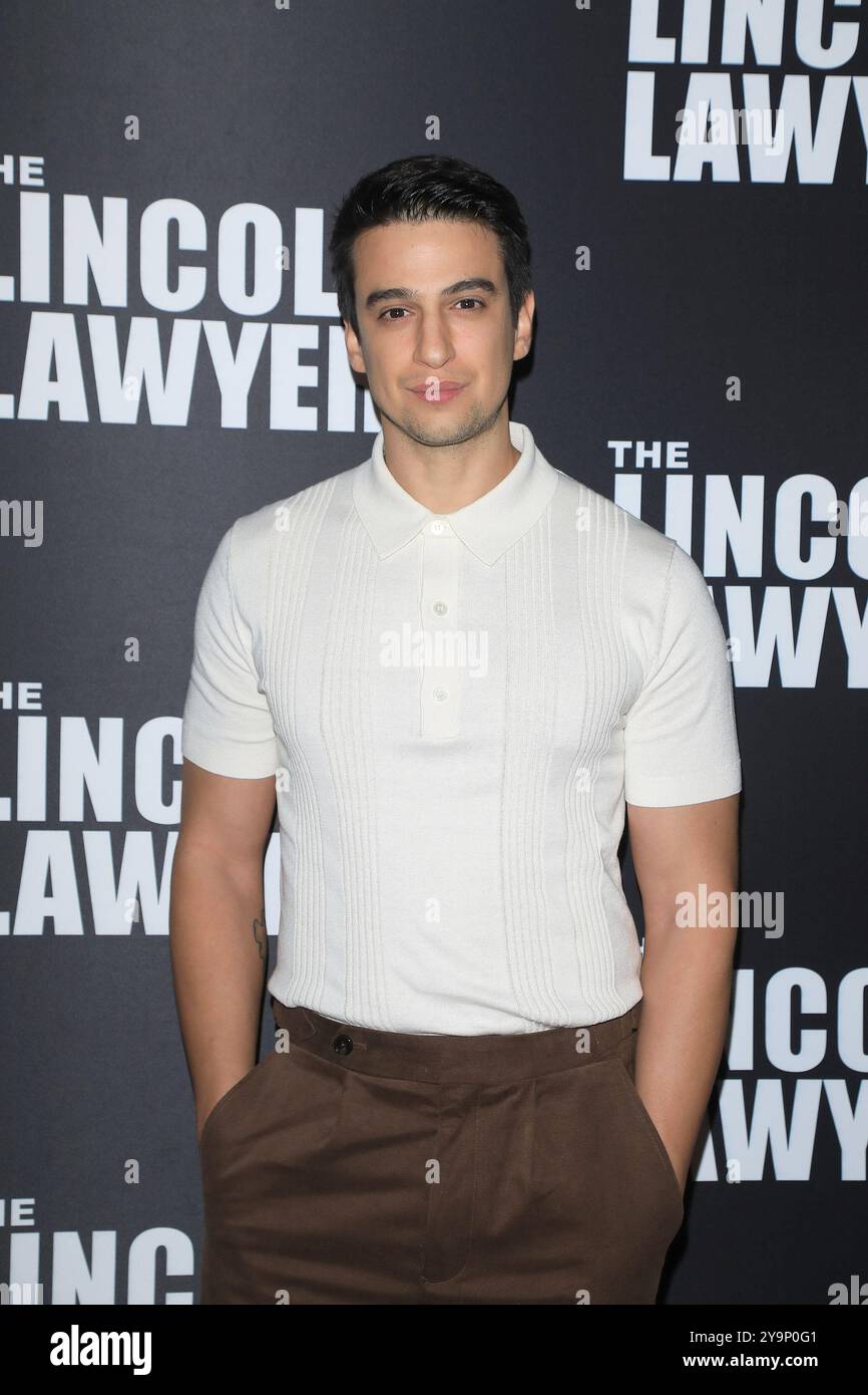 Allyn Moriyon attends the arrivals of The Lincoln Lawyer Season 3 event ...