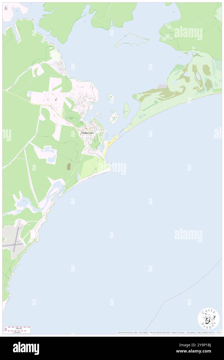 Bastion Point, , AU, Australia, Victoria, S 37 34' 22'', N 149 45' 55 ...