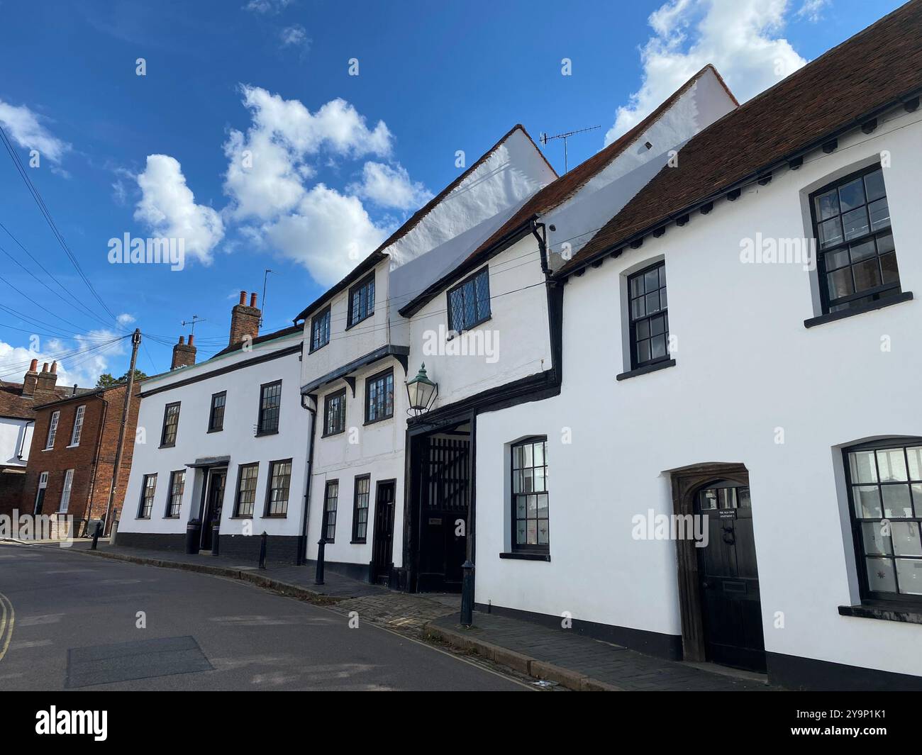 St Albans, Fishpool street, Hertfordshire, England, U.K Stock Photo - Alamy