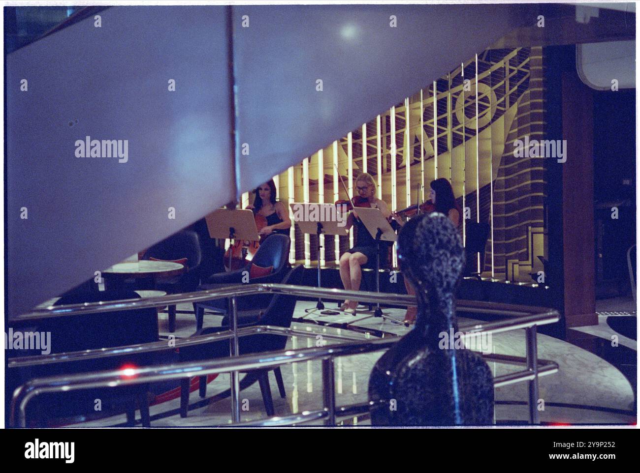 Cunard' new cruise ship the Queen Anne, photographed on Cinestill film ...