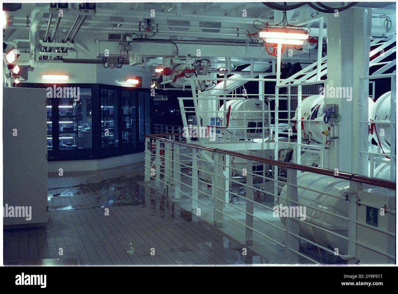 Cunard' new cruise ship the Queen Anne, photographed on Cinestill film ...