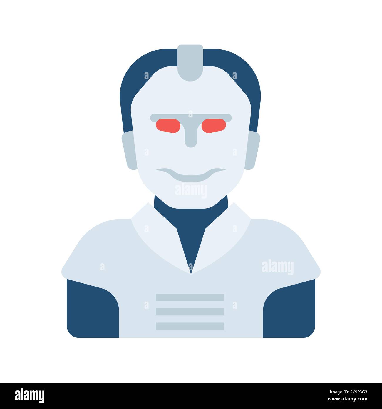 Download this beautiful robot vector design isolated on white ...