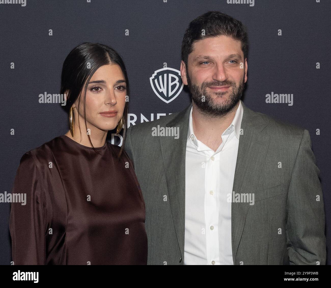 New York, USA. 10th Oct, 2024. (L-R) Lauren Ratner and Michael D. Ratne ...