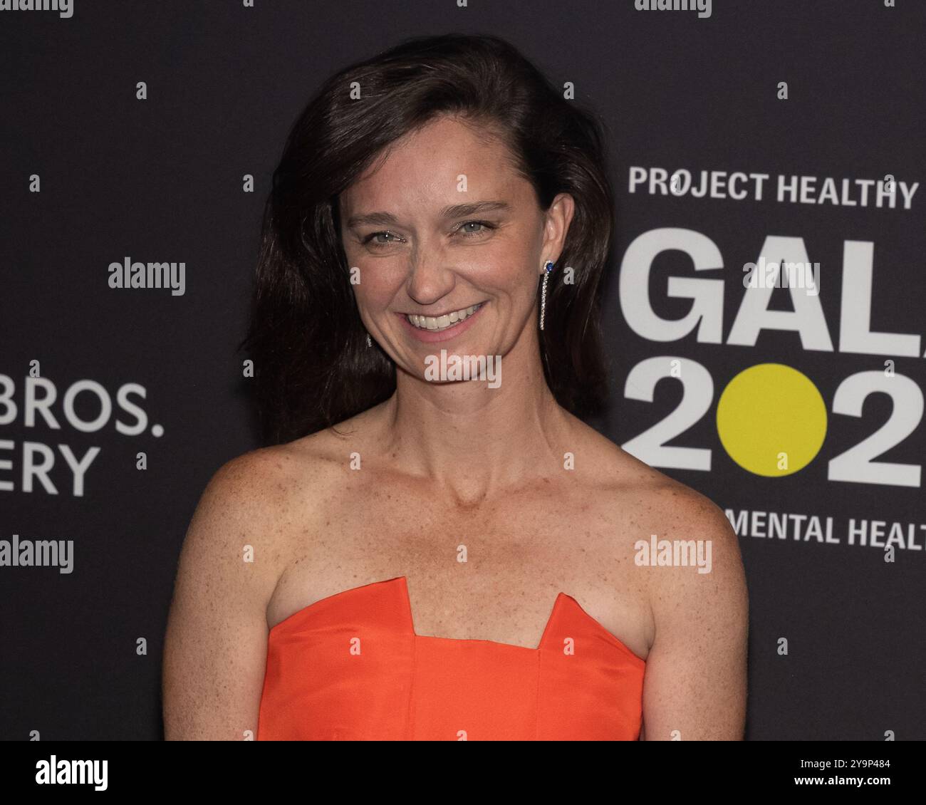 New York, USA. 10th Oct, 2024. Stephanie Kramer arrives on the red ...