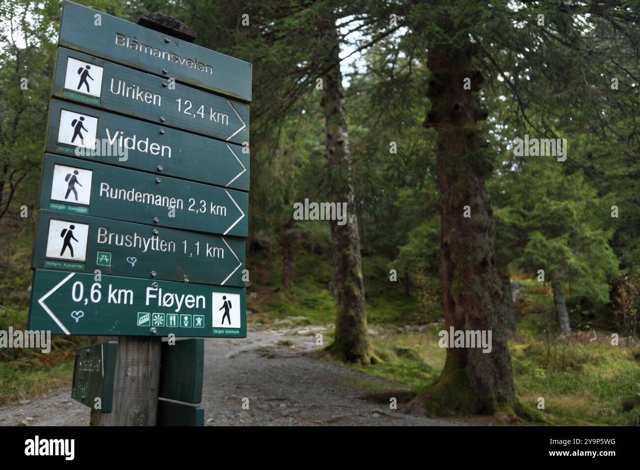 Direction signs on hiking hi-res stock photography and images - Alamy