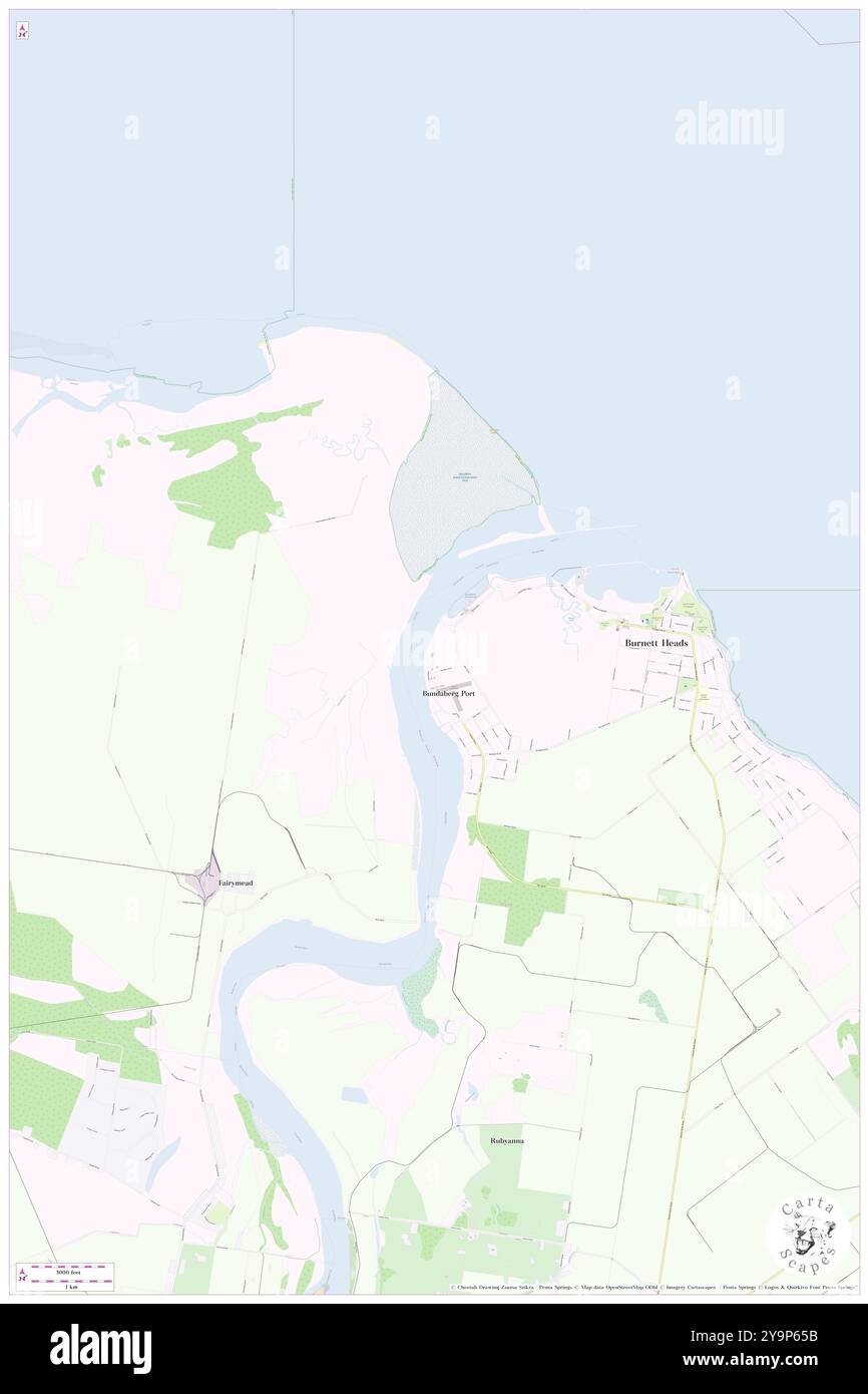Port Bundaberg, Bundaberg, AU, Australia, Queensland, S 24 46' 0'', N ...