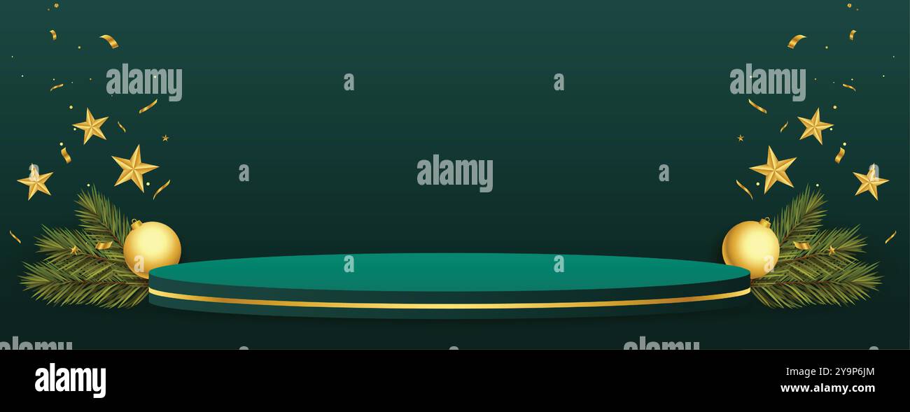 3d podium design xmas Stock Vector Images - Alamy