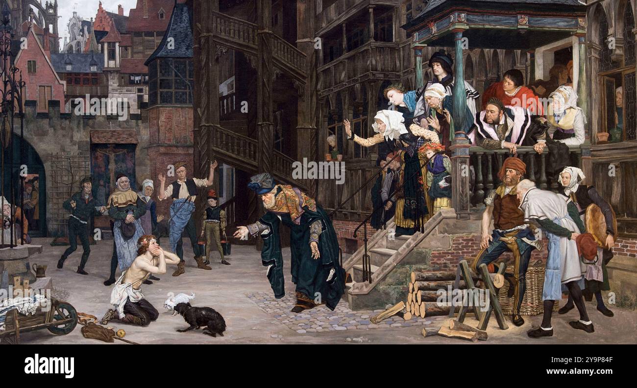 The Return of the Prodigal Son (1862) James Tissot (French, 1836-1902 ...